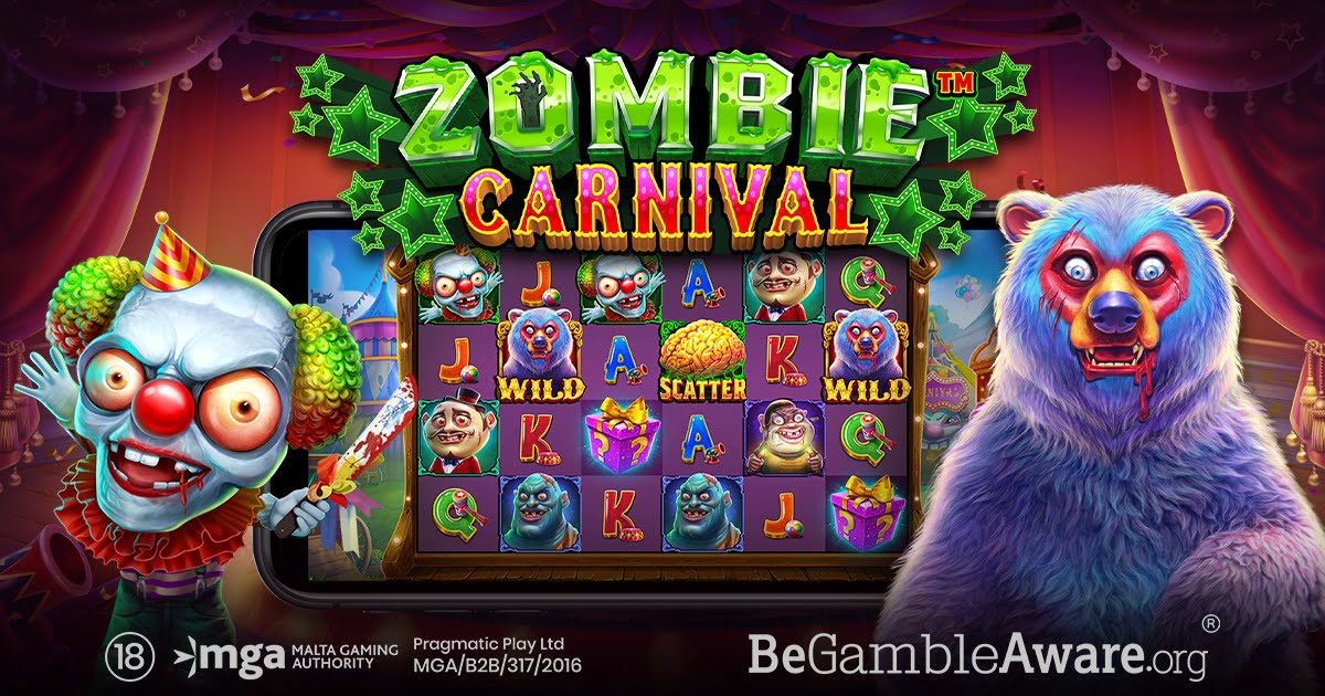 Zombie Carnival slot, new by Pragmatic Play - Heaven4NetEnt